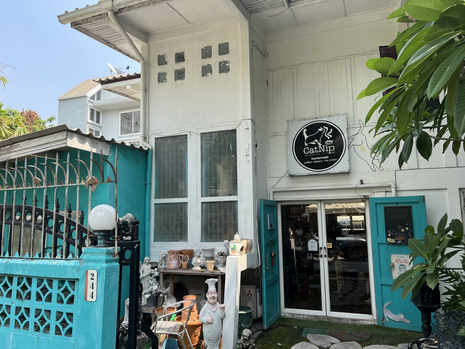 CatNip Cafe｜サトーンにあるこじんまりとした猫カフェ | Emmalog in Thailand